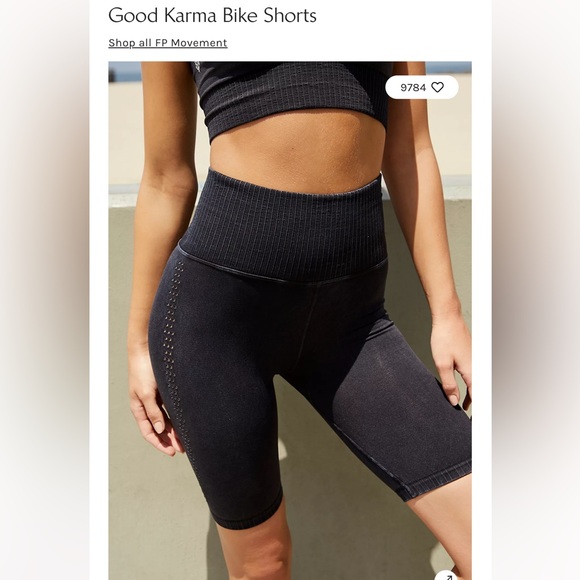 FP Movement by Free People | Shorts | Nwot Free People Good Karma Bike Shorts | Poshmark